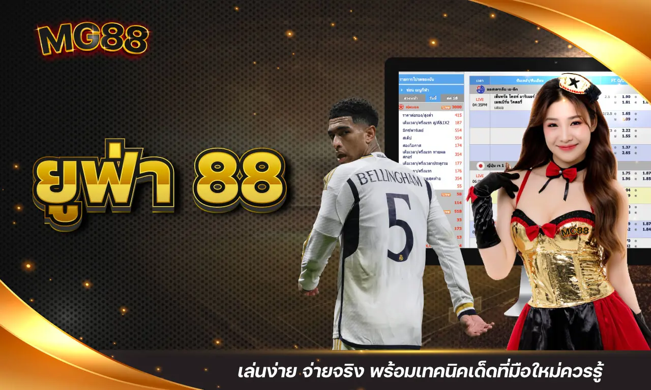 ยูฟ่า 88 เล่นง่าย จ่ายจริง พร้อมเทคนิคเด็ดที่มือใหม่ควรรู้ - MG88 เว็บ ...